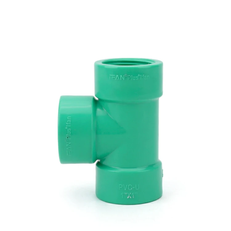 Té vert en PVC ASTM F441 pour systèmes d'irrigation - IFAN FACTORY